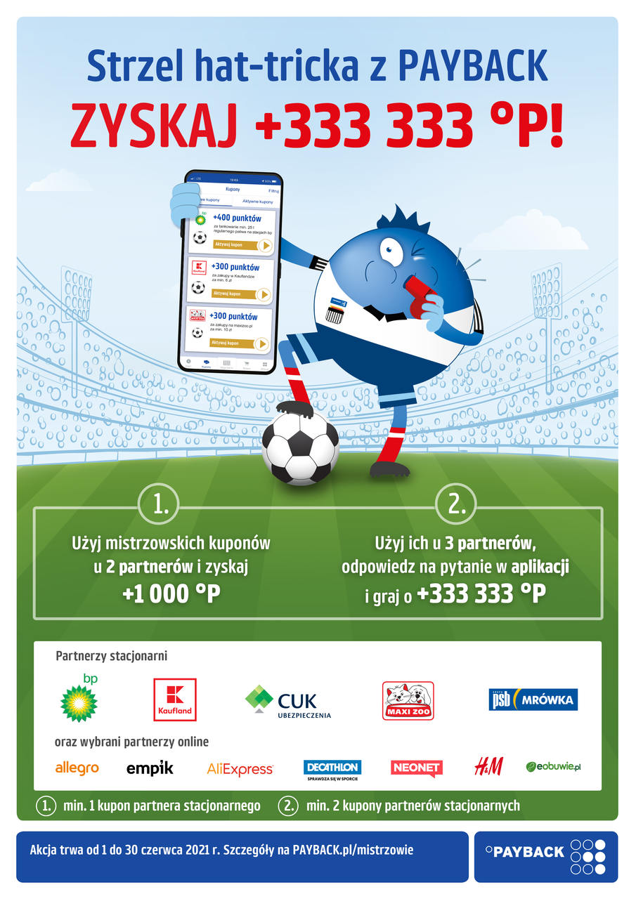 Nowa kampania PAYBACK. Punktowy hat-trick i aż 333 333 punktów do ...