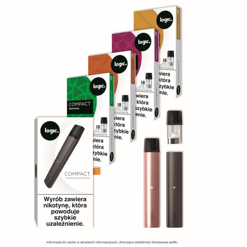 JTI Polska wchodzi na rynek papierosów elektronicznych z Logic Compact ...